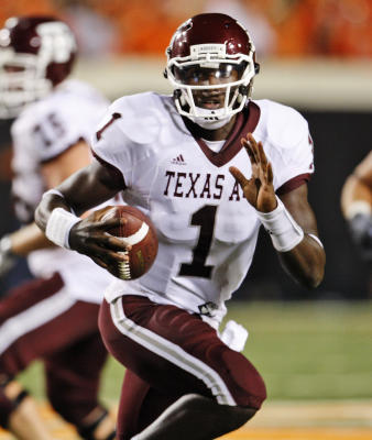 Aggies quarterback Johnson living dad’s dream