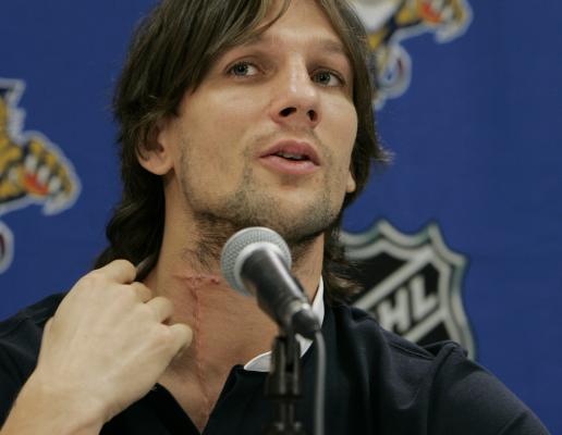 Zednik talks about injury to his neck