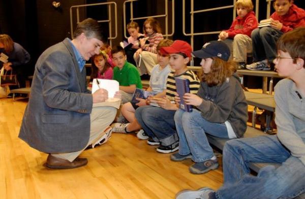 Kids' novelist Rick Riordan on the brink of something big