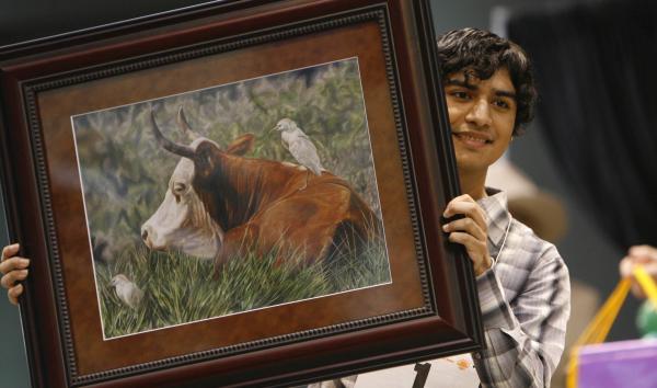 Sale of rodeo art sets new records during auction