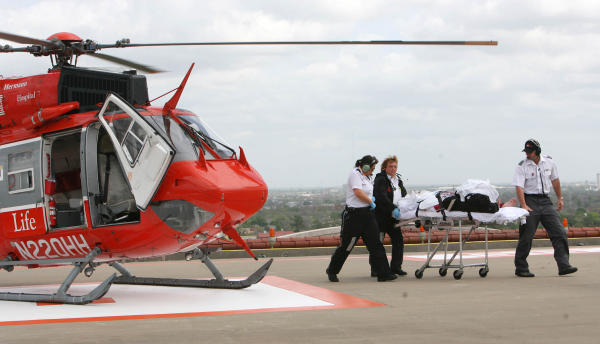 Campaign for hospital helicopters takes flight
