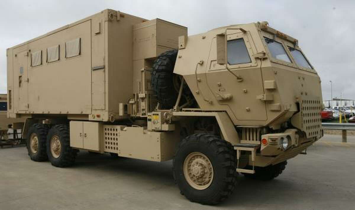 Sealy plant rolls out new heavily armored vehicle for Marines