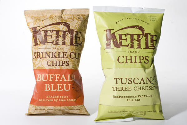 Kettle chips kickin' with flavor