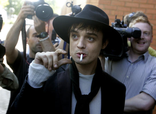 Pete Doherty released on technicality after drug arrest