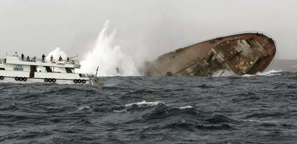 Texas Clipper goes down in Gulf
