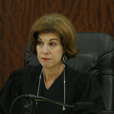 Judge has a little trouble with order in the court