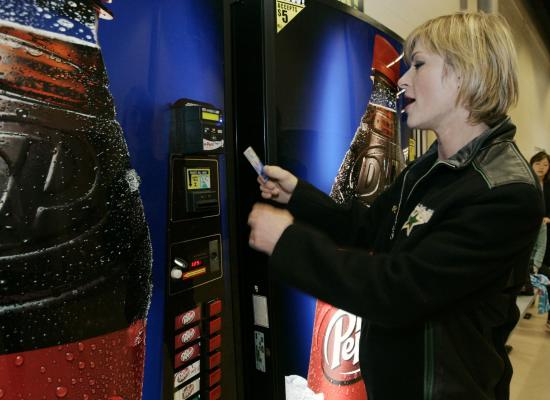Plastic-friendly vending machines make mark