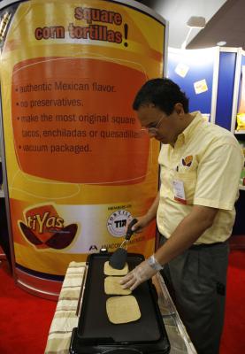 Food maker has high hopes for square tortillas