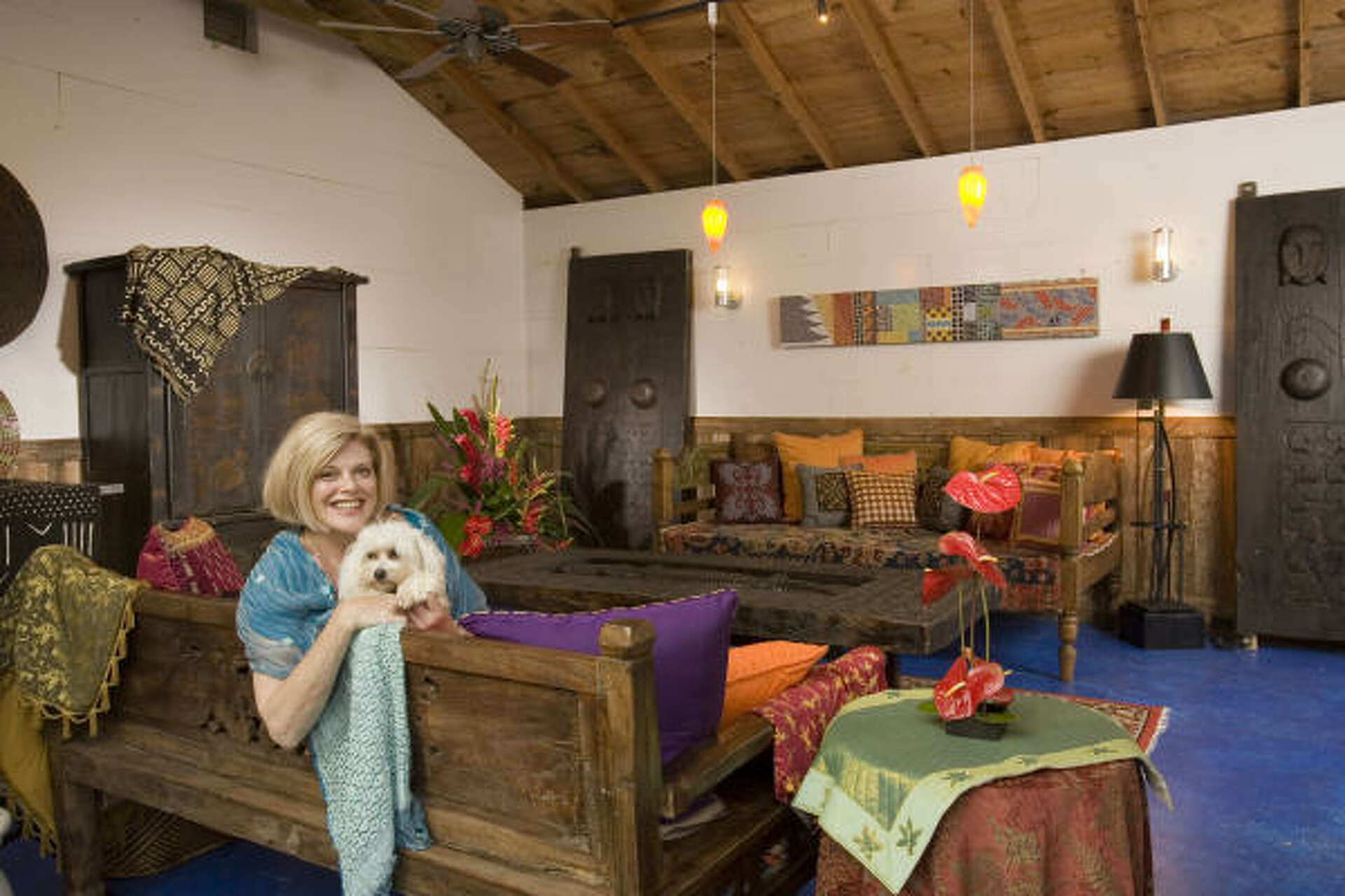 Houston attorney creates paradise in her own backyard