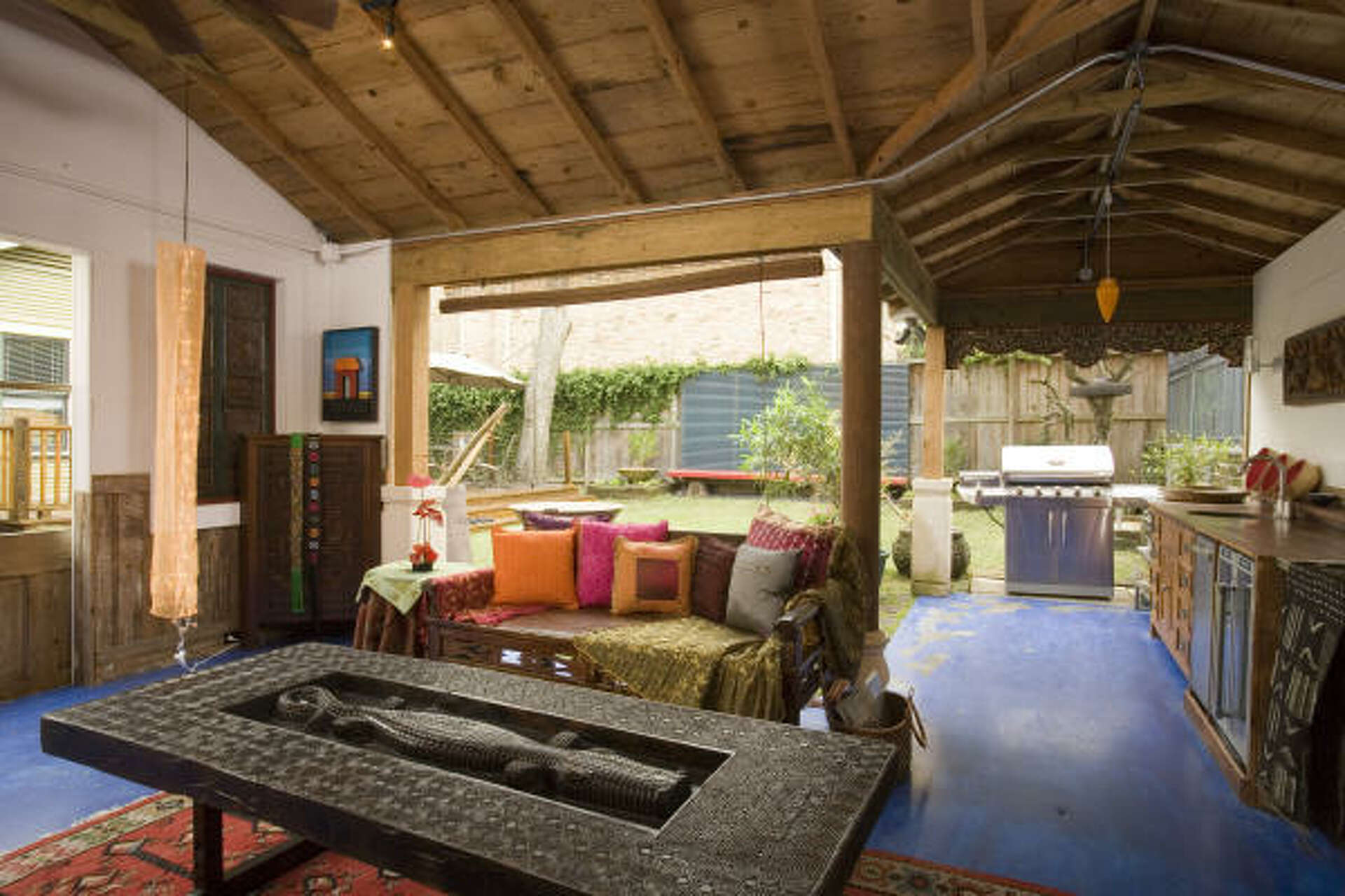 Houston attorney creates paradise in her own backyard