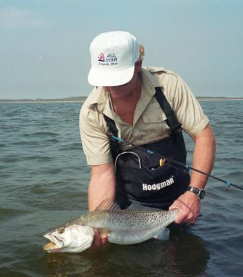 Proposal to trim daily trout haul would boost bay's specks