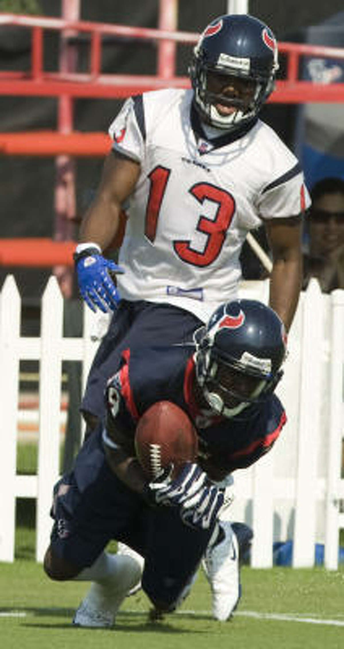 TEXANS AT TRAINING CAMP: DAY 10