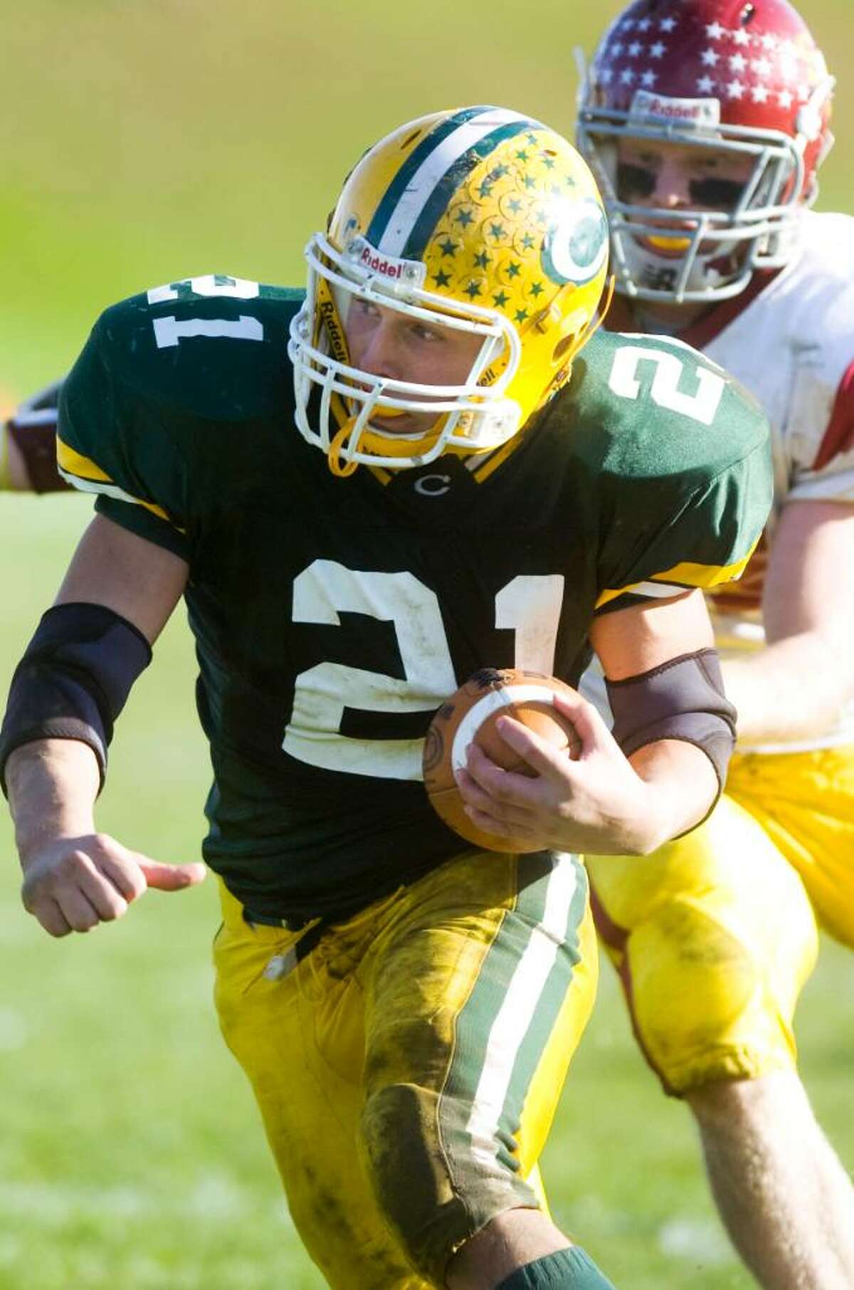 Trinity Catholic football falls late to St. Joseph