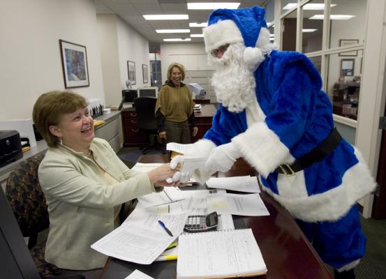 Blue Santa continues legacy of caring