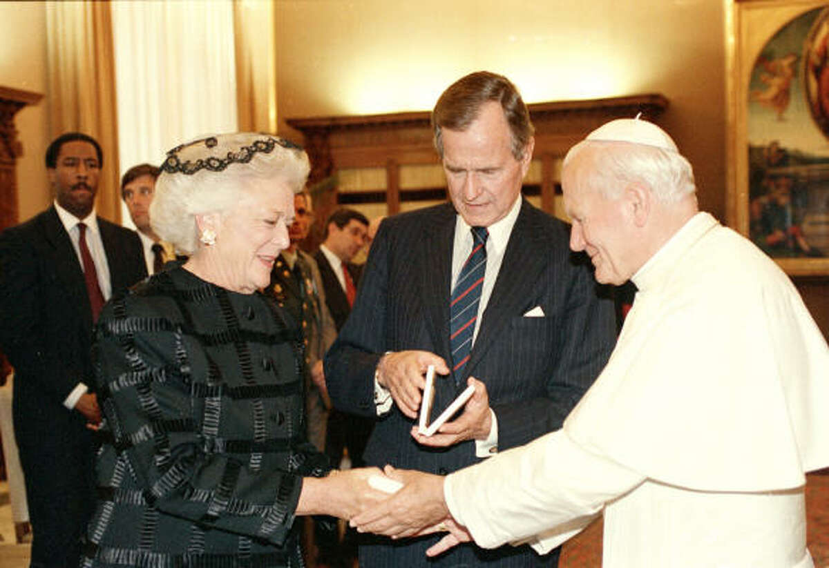 Barbara Bush, former first lady, dies at age 92