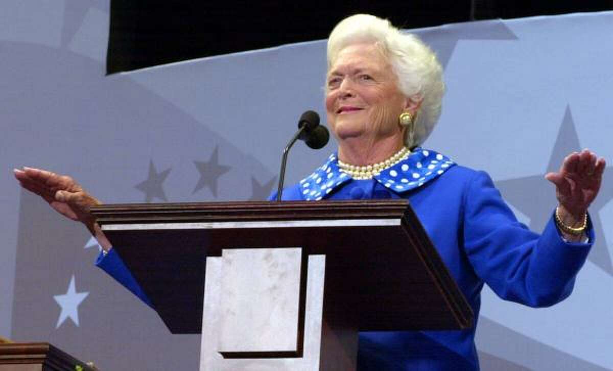 Barbara Bush, former first lady, dies at age 92