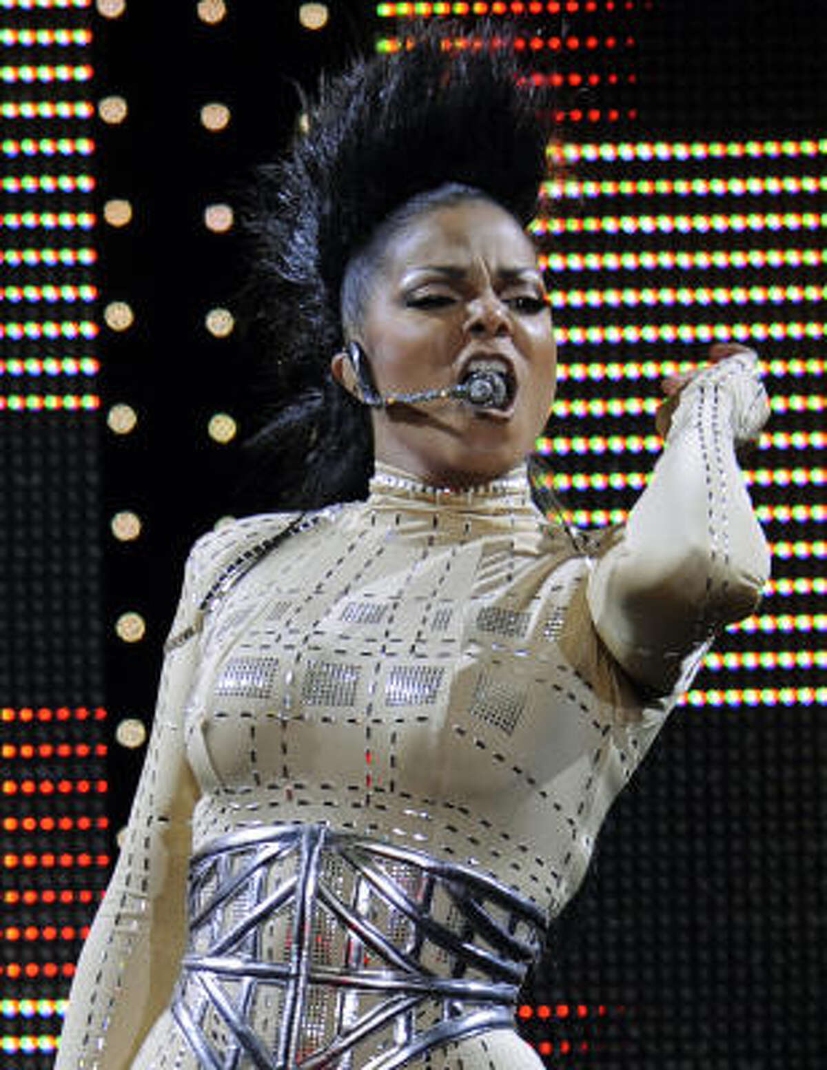 on tour with Janet jackson