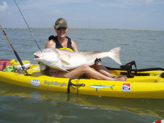 Anglers using kayaks in quest for big fish