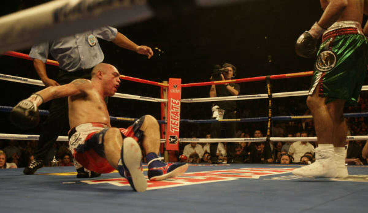 Boxing at Toyota Center