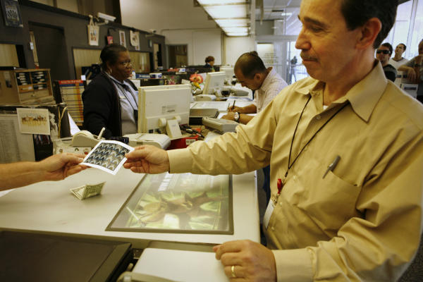 First-class stamp rises to 41 cents Monday