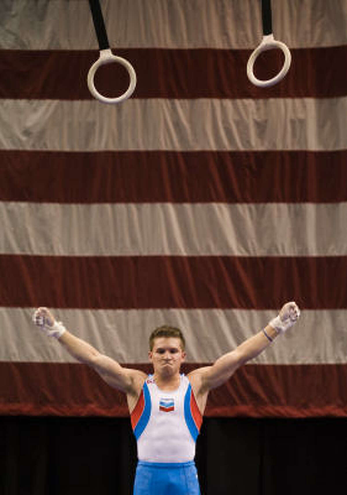 Olympic gymnast Jonathan Horton