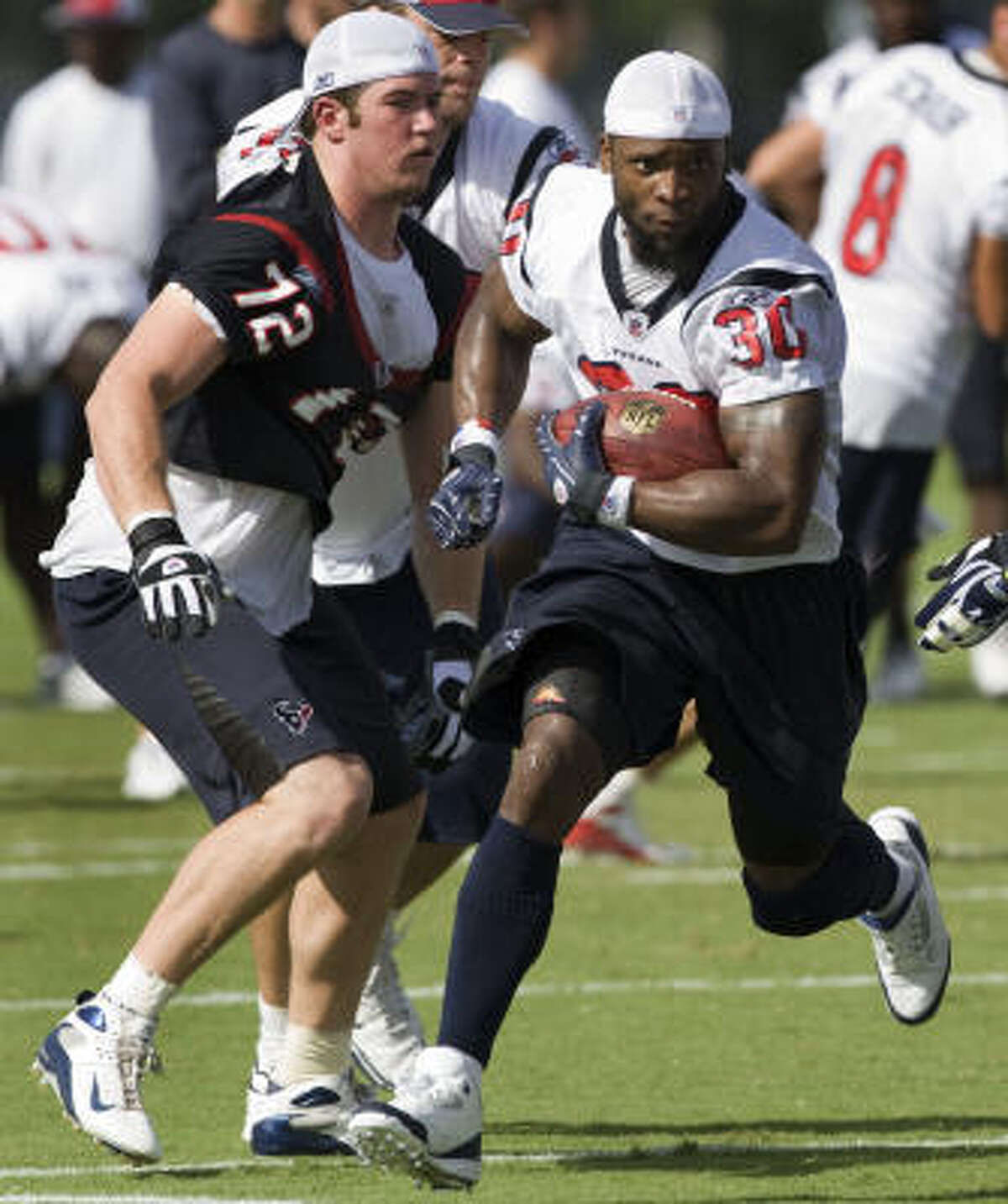 TEXANS AT TRAINING CAMP: DAY 13