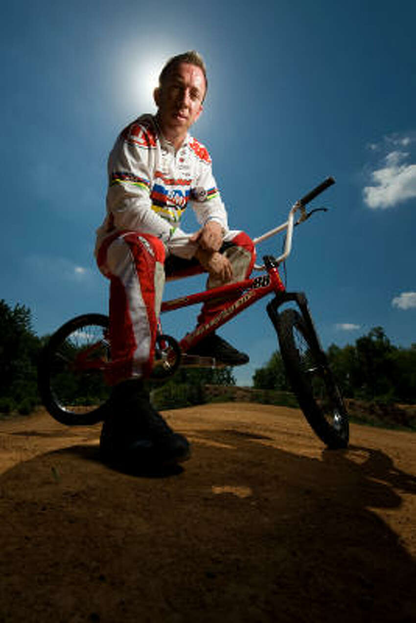 Olympic BMX rider Kyle Bennett