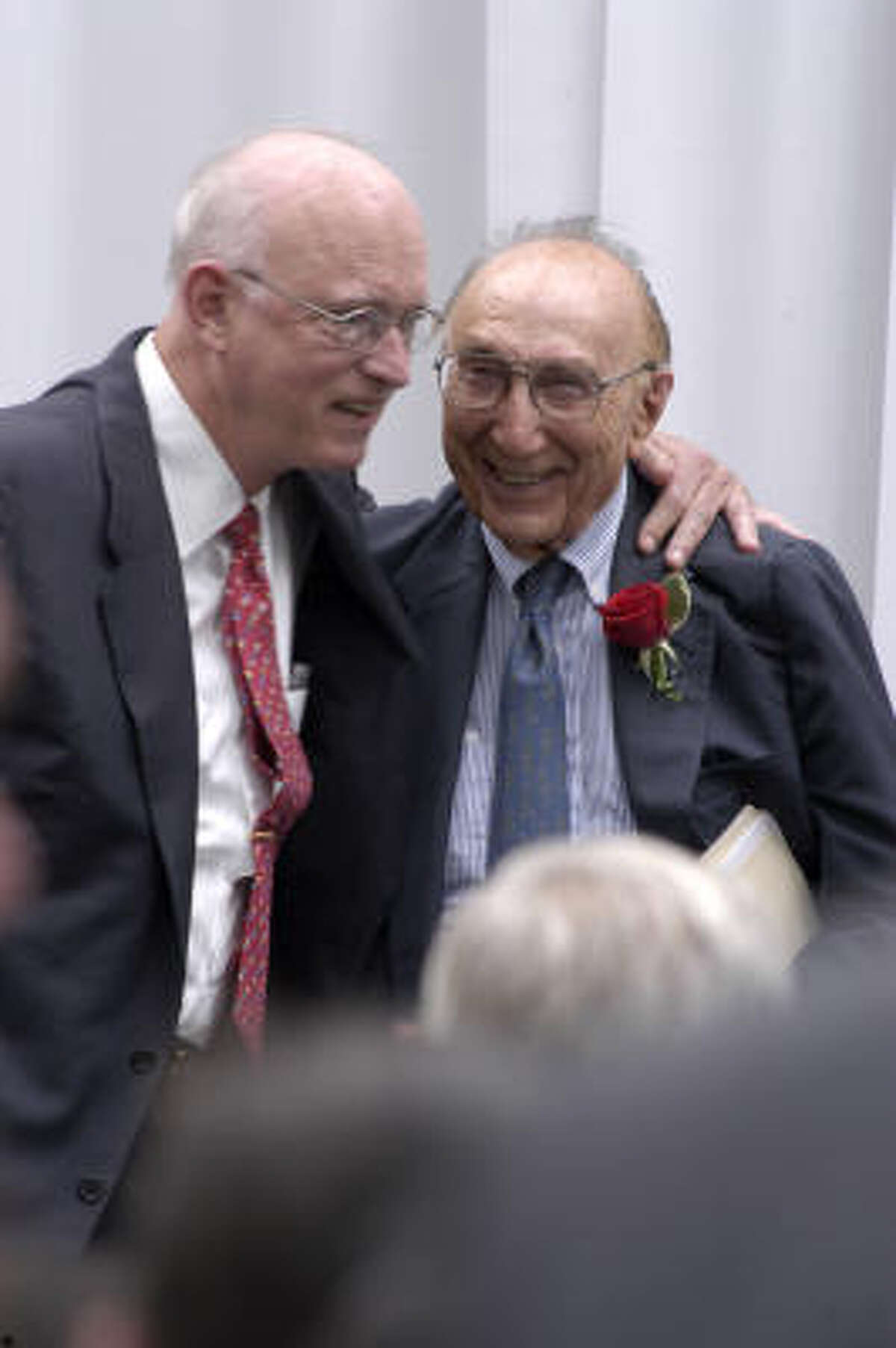 Dr. William Butler, former president, historian of Baylor College of ...