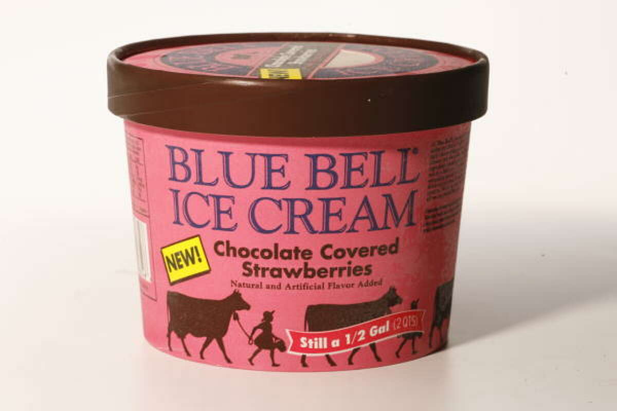 Blue Bell's latest: Chocolate Covered Strawberries