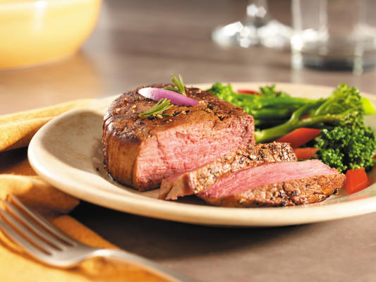 Lean steak and beef liver really deliver