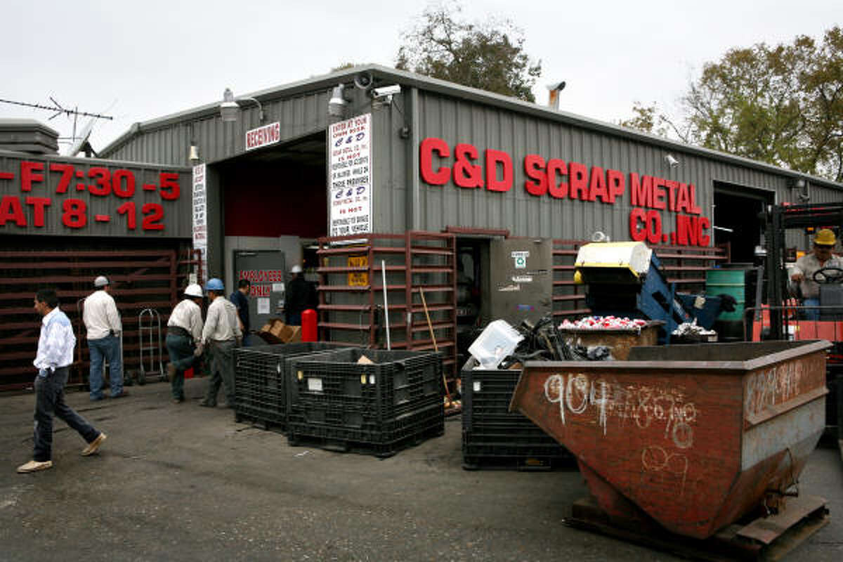 Houston wants scrap yards to help combat thefts