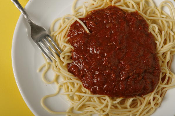 Poe Elementary School Spaghetti