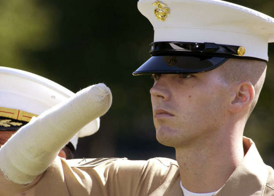 Wounded Houstonian focuses on life after Iraq - Houston Chronicle