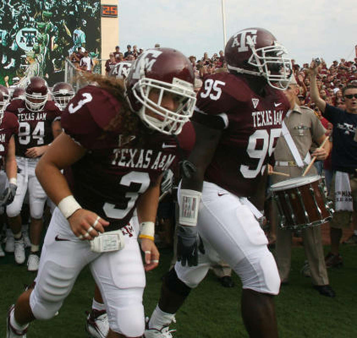 Aggie goes from homelessness to Holiday Bowl