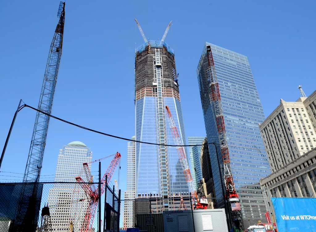 'You get back up': Freedom Tower rises from the void of ground zero
