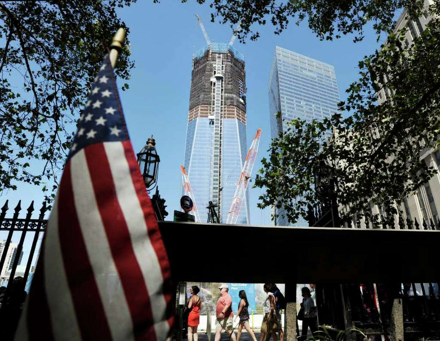 'You get back up': Freedom Tower rises from the void of ground zero