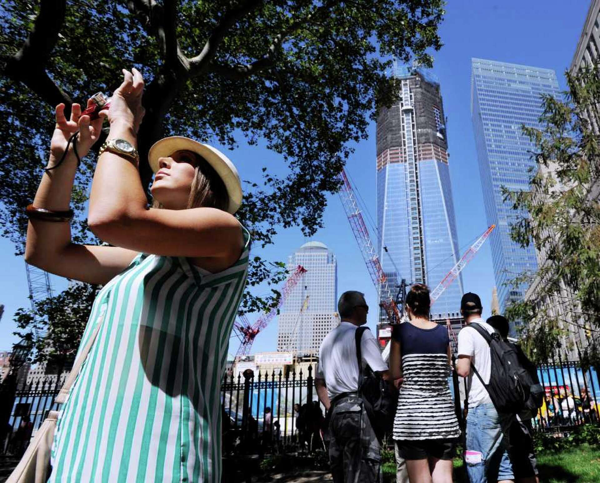 'You get back up': Freedom Tower rises from the void of ground zero