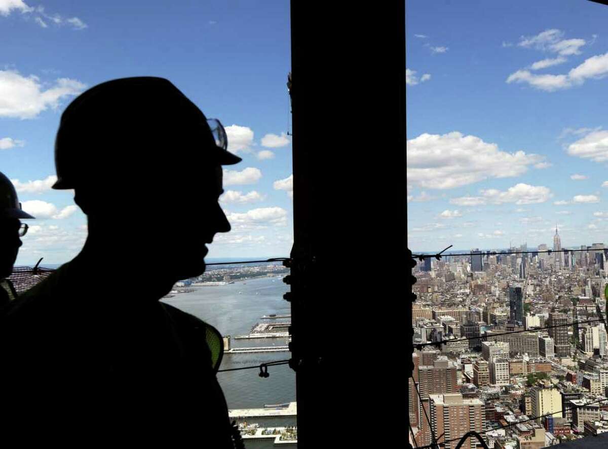 'You get back up': Freedom Tower rises from the void of ground zero