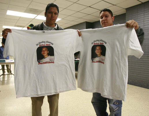 Westbury gathering for drive-by victim strikingly familiar