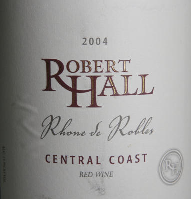 2004 Robert Hall Rhône de Robles