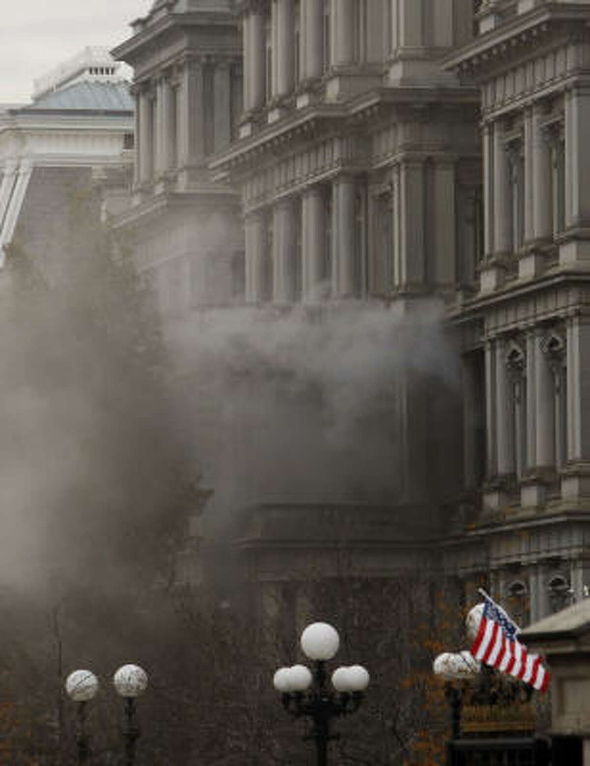 Fire Near White House