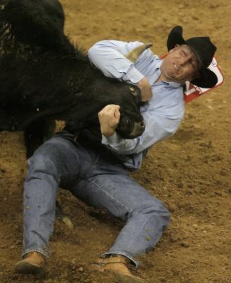 National Finals Rodeo action