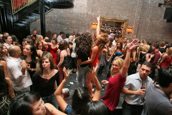 Partying at The Drake