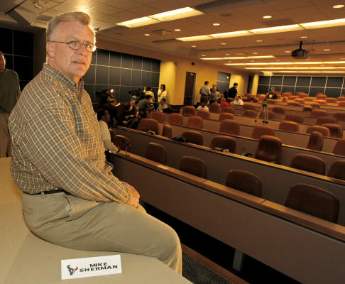 Mike Sherman then and now