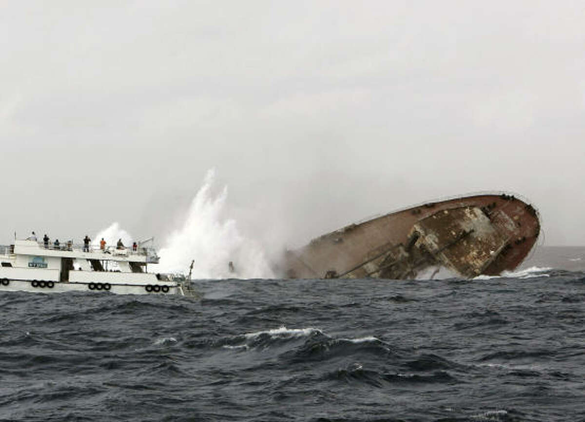 The Texas Clipper's final voyage