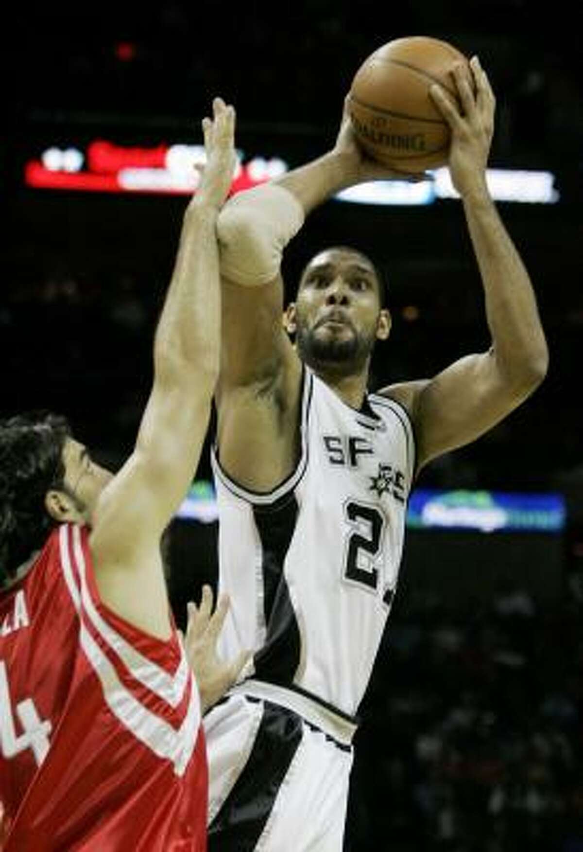 Tim Duncan's 21 greatest games against the Rockets