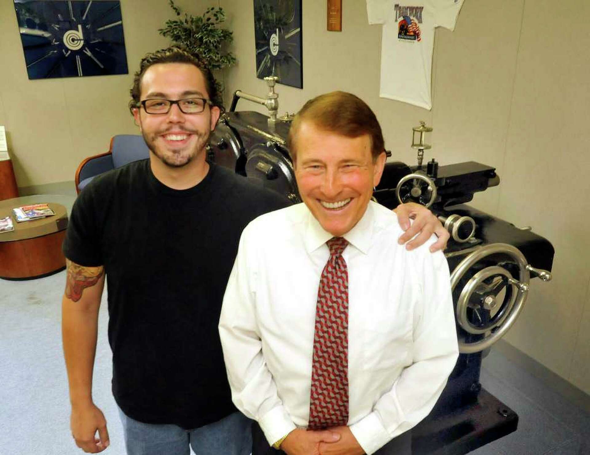 Father and son rejoice in life seven months after family tragedy