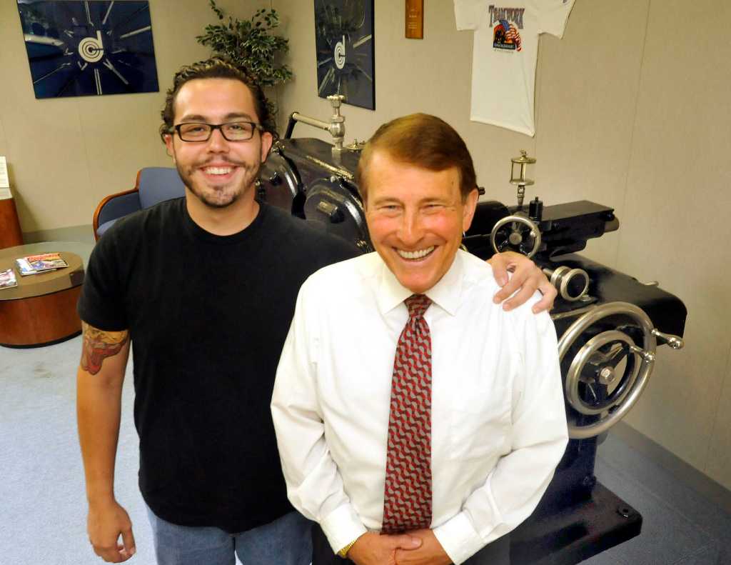 Father and son rejoice in life seven months after family tragedy