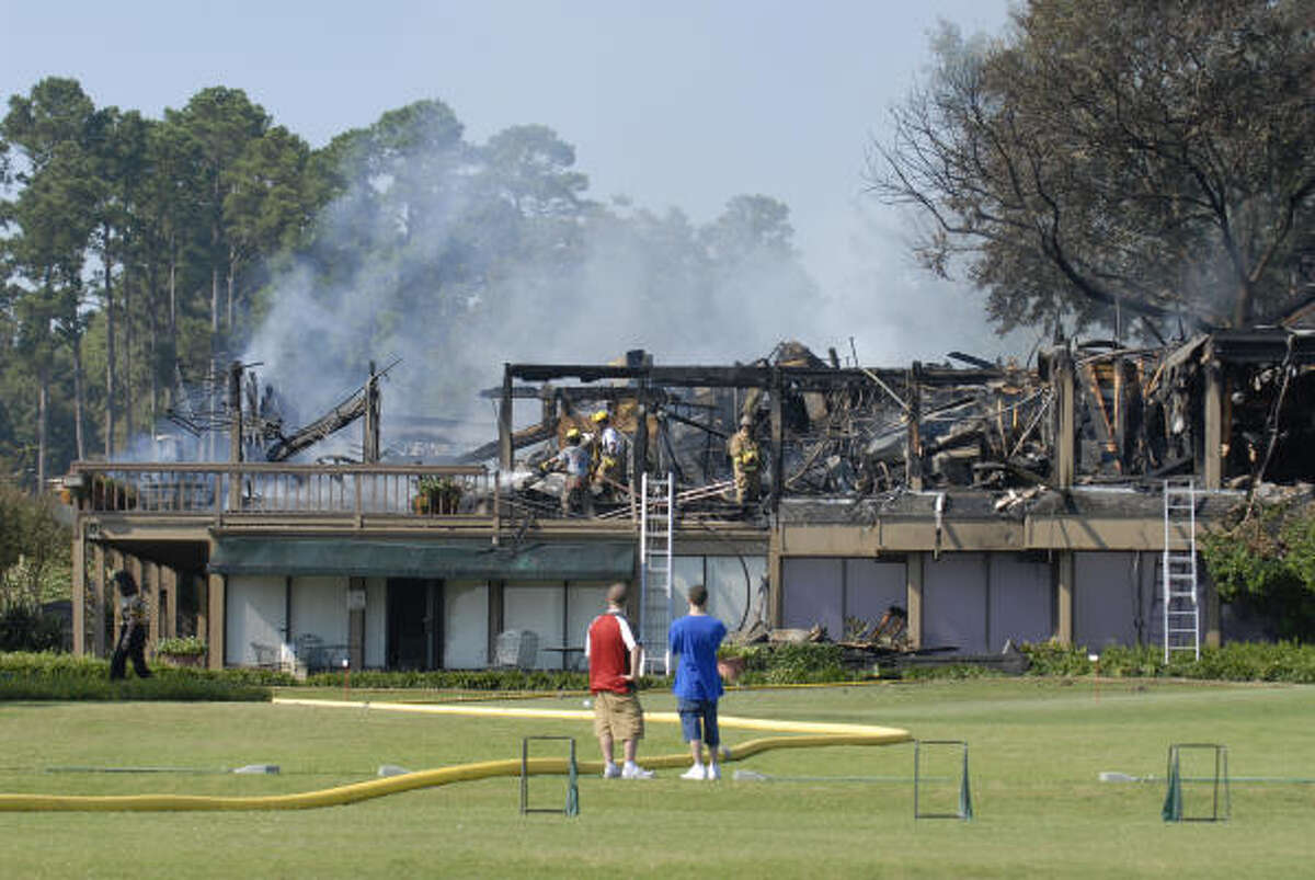 April Sound Country Club blaze