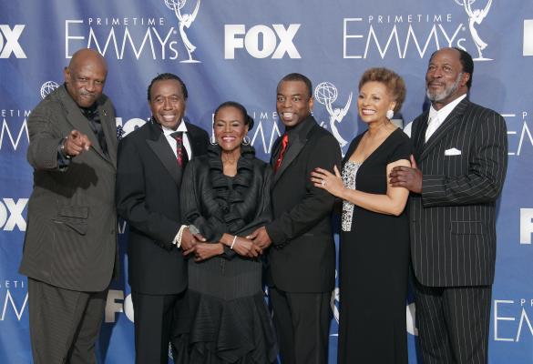 Backstage at the Primetime Emmy Awards